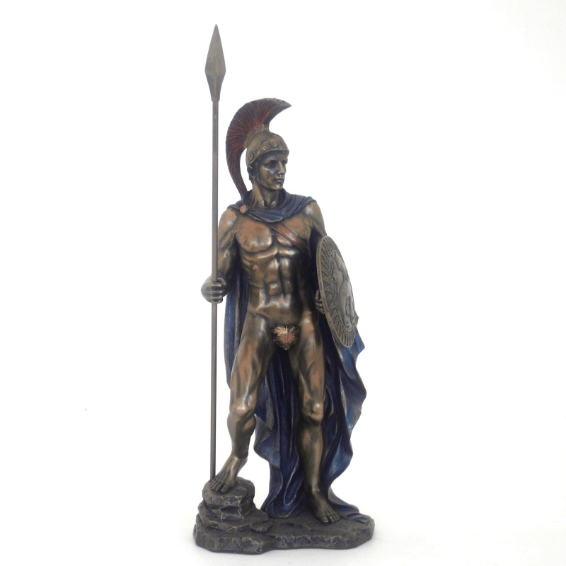 Statuette - Ares, dieu de la guerre dans la mythologie grecque ...