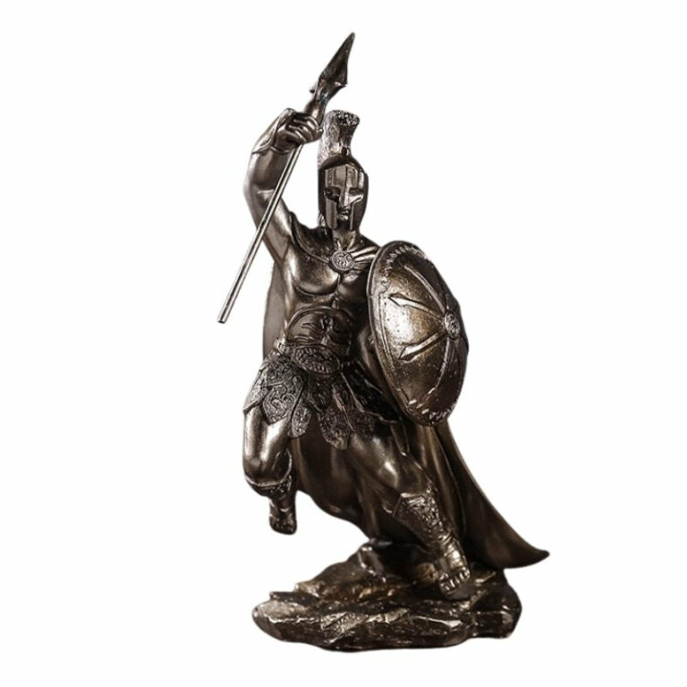Statue Grecque Homme Soldat - Statuette.fr